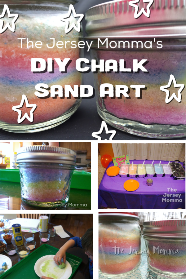 Make Your Own Chalk Sand Art : DIY Tutorial | The Jersey Momma