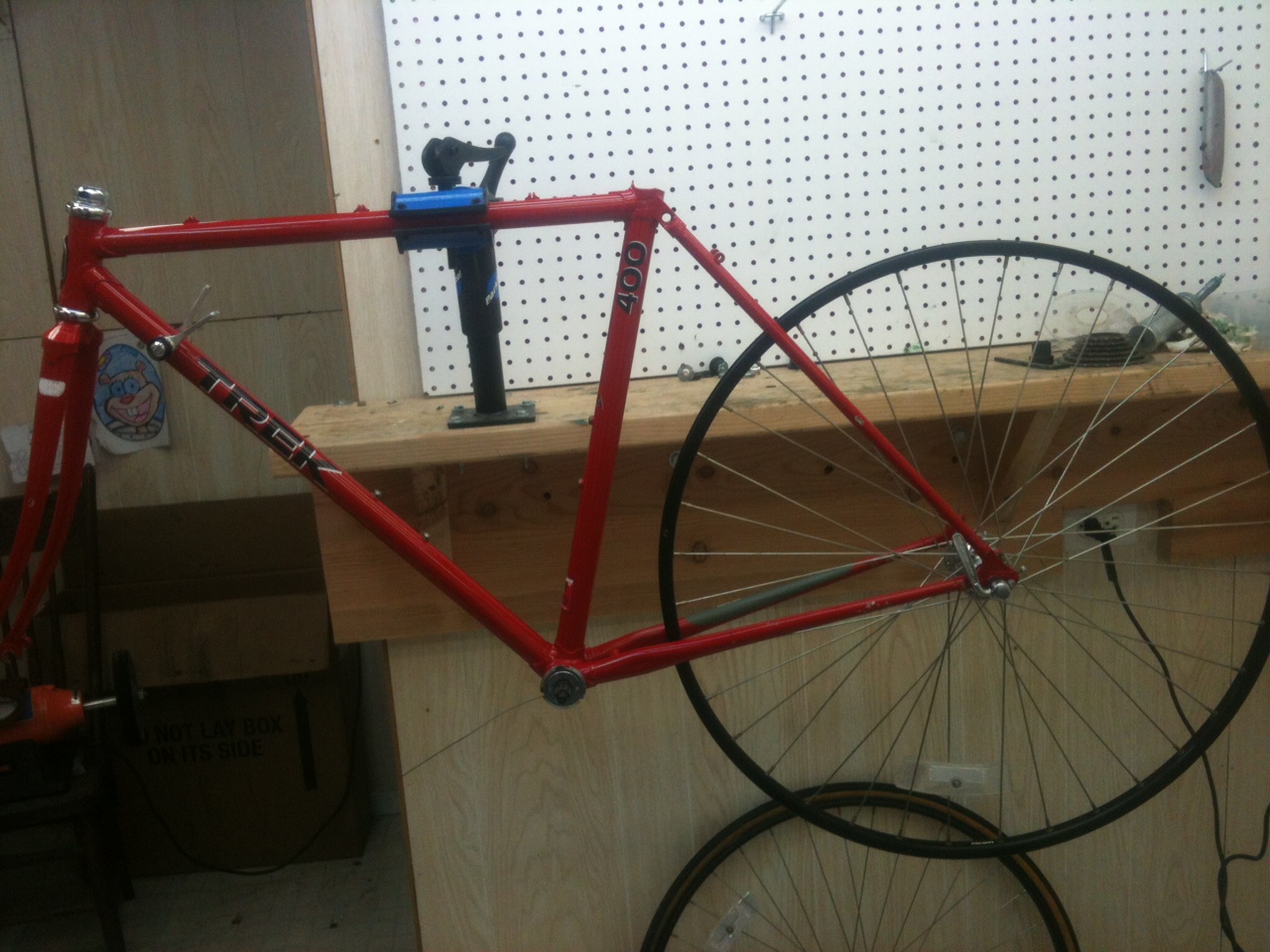 John's Bicycle Restorations: Trek 400 Restored and Updated - Size Small ...