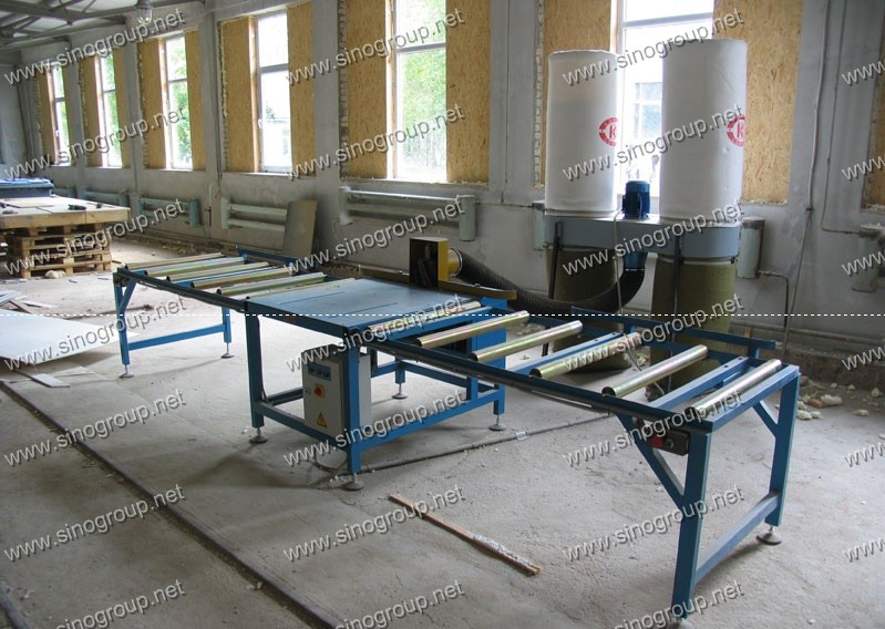structural insulated panels production line: SIP panels pressing machine
