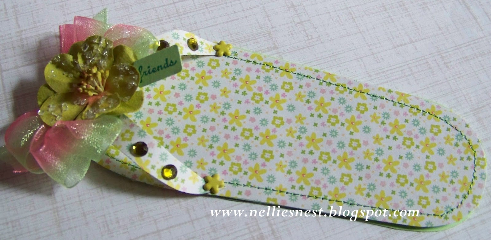 Nellies Nest: Flip Flop Card