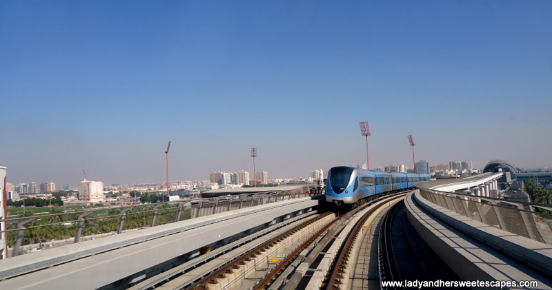 Dubai City Tour via The Metro: The Green Line | Lady & her Sweet Escapes