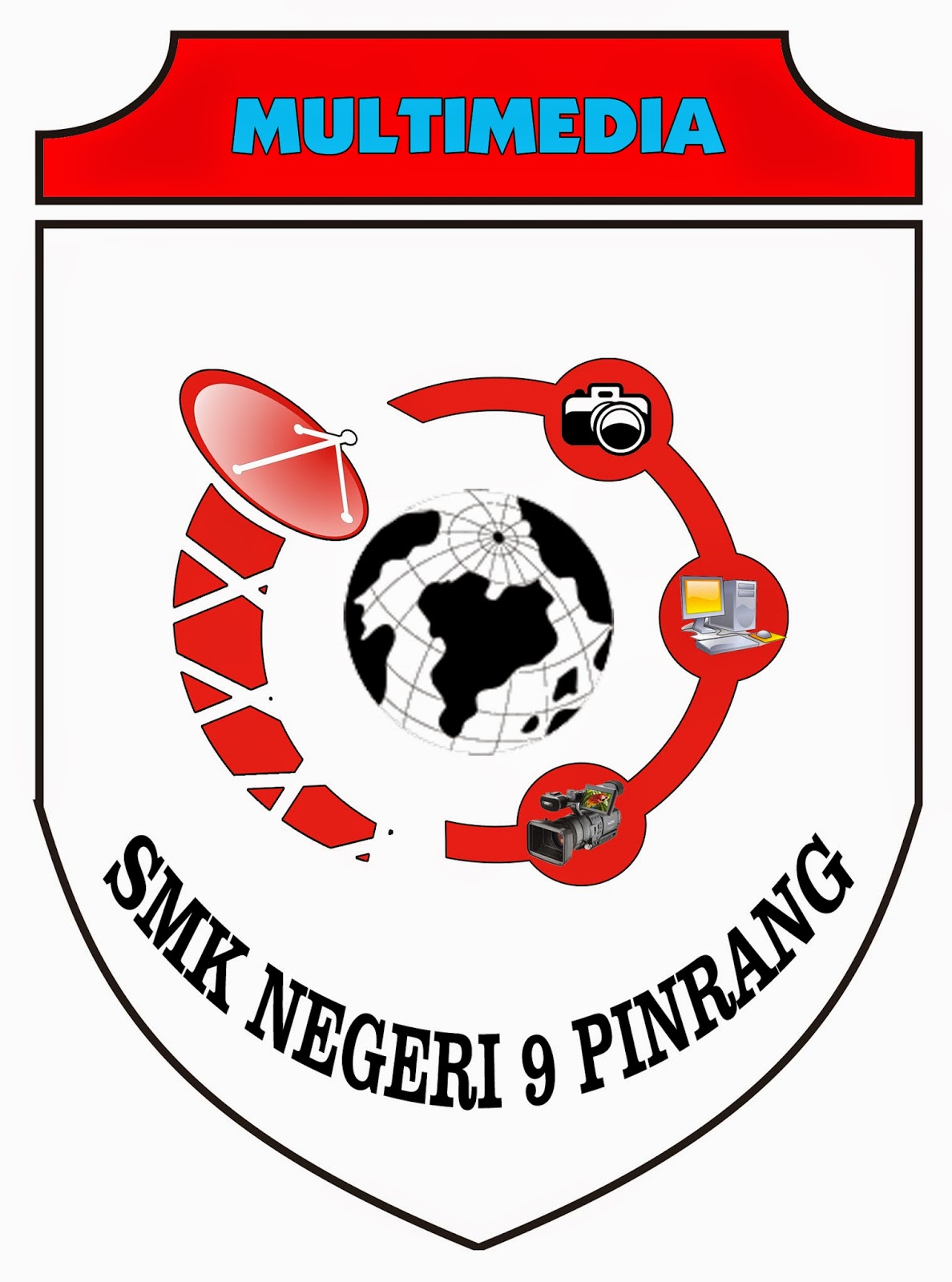 Logo Resmi SMK Negeri 9 Pinrang