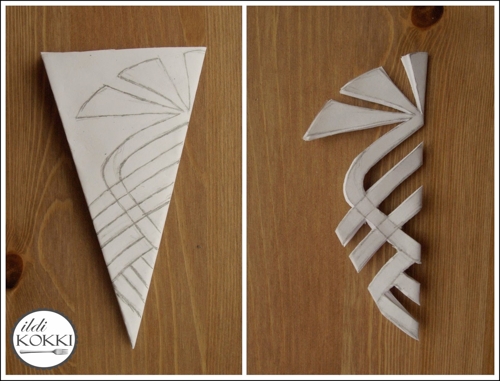 ildi KOKKI : Papír hópehely