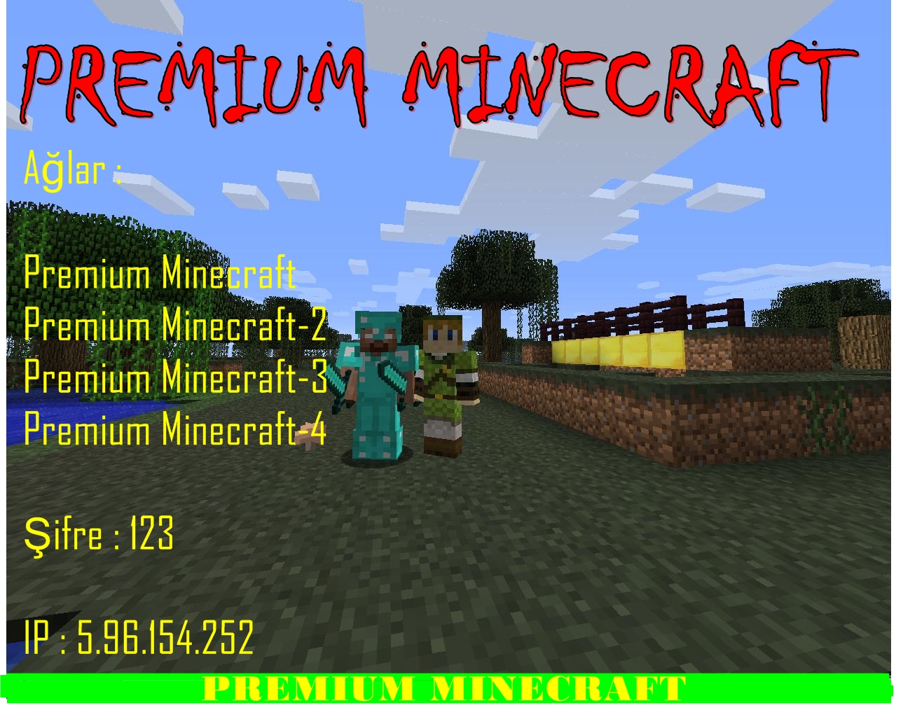 Premium Minecraft