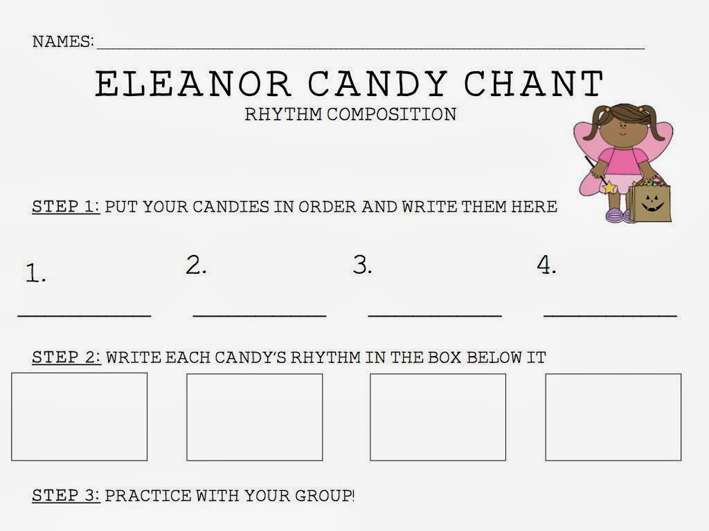 Bryant Elementary Music: "Eleanor Candy Chant" 2nd Grade Rhythm ...
