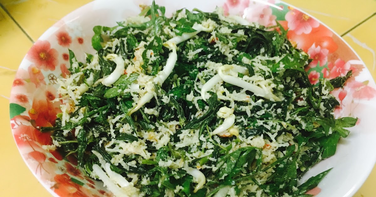 Tips Dan Cara Mudah Buat Kerabu Taugeh Dan Pucuk Ulam Raja Yang Sedap