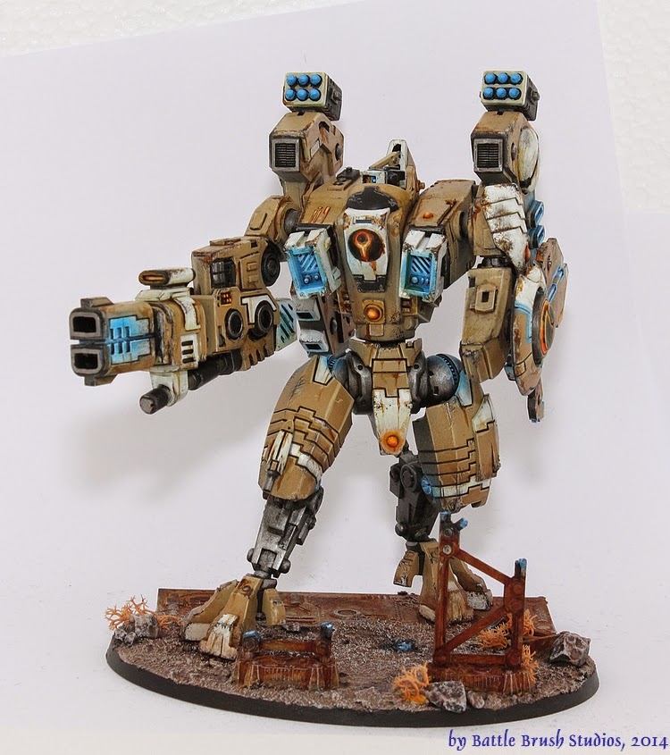 Battle Brush Studios: Showcase: Tau Riptide