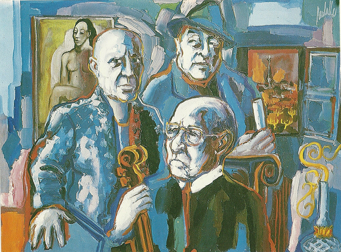 PAUL ALLE PEINTRE: PEINTURES