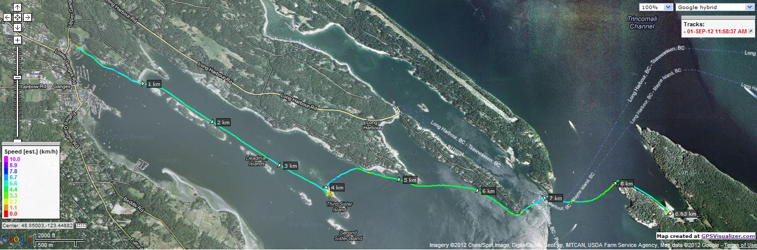 Gecko Paddler: Prevost Island ..... Our Way