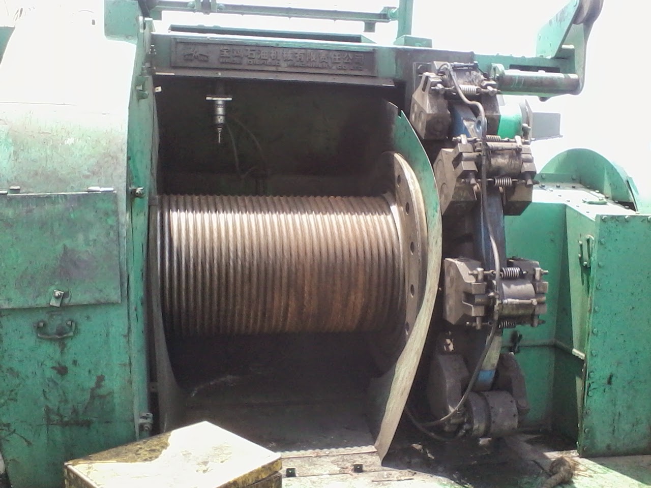 Memoirs of a GDC intern: Day 6 : 10/2/2014-DRAWWORKS BRAKE SYSTEM