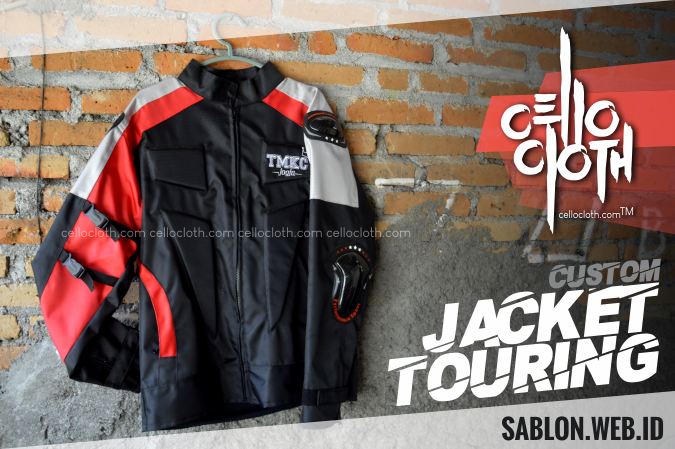 Custom Jacket Motor Touring Dolby Waterproof dan Body With Double ...