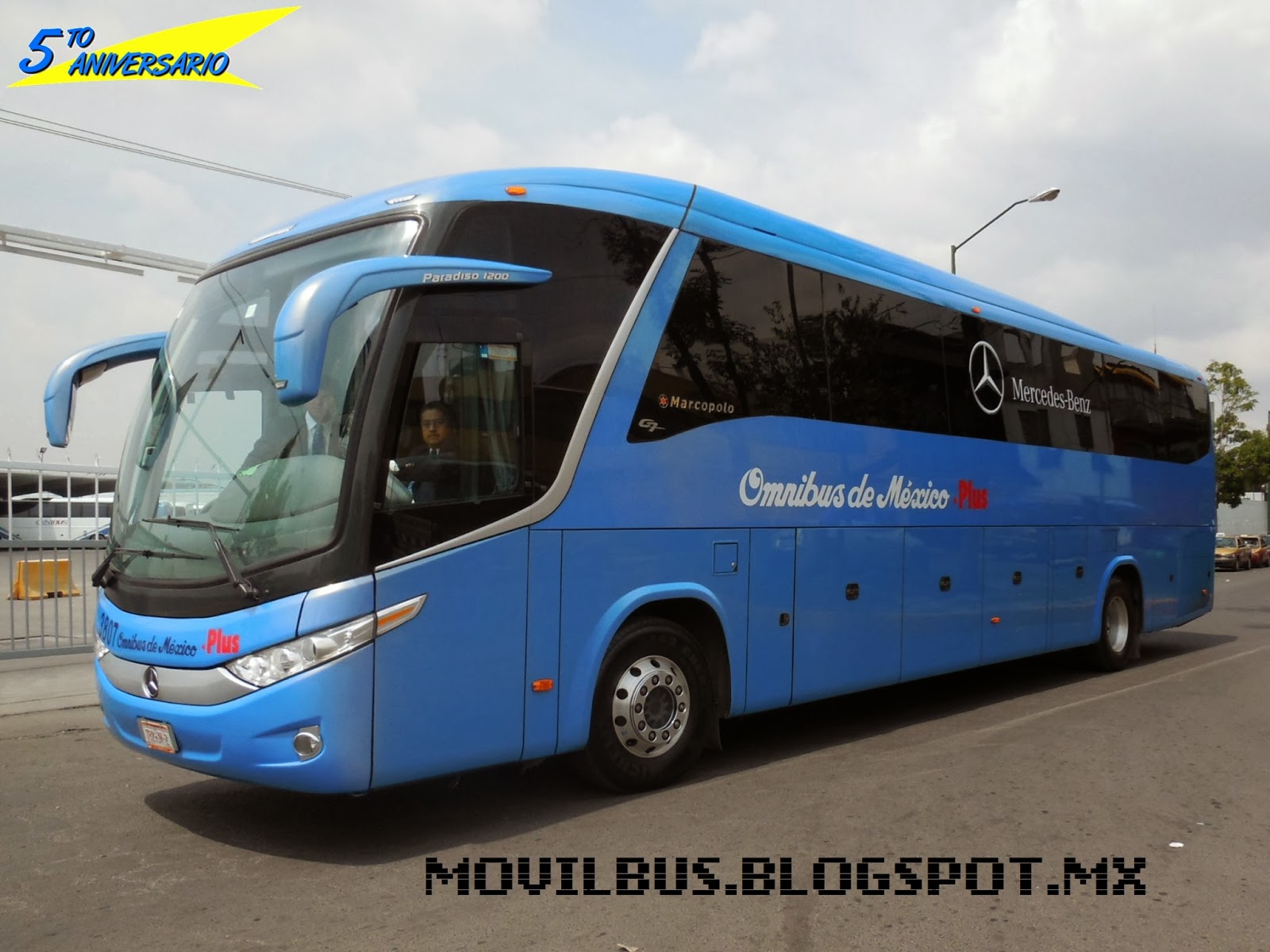 MARCOPOLO PARADISO G7 1200 OMNIBUS DE MEXICO PLUS.