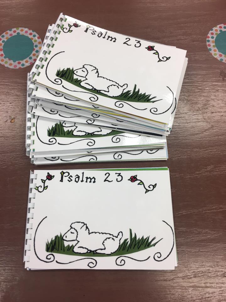 Hands On Bible Teacher: Memorizing Psalms 23 Pre K- 1st Graders