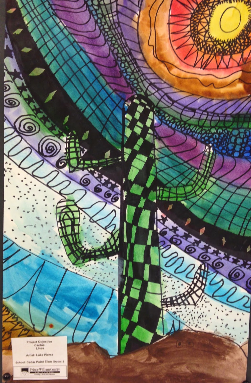 Art Room Blog: Cedar Point - Prince William County All County Art Show-2015