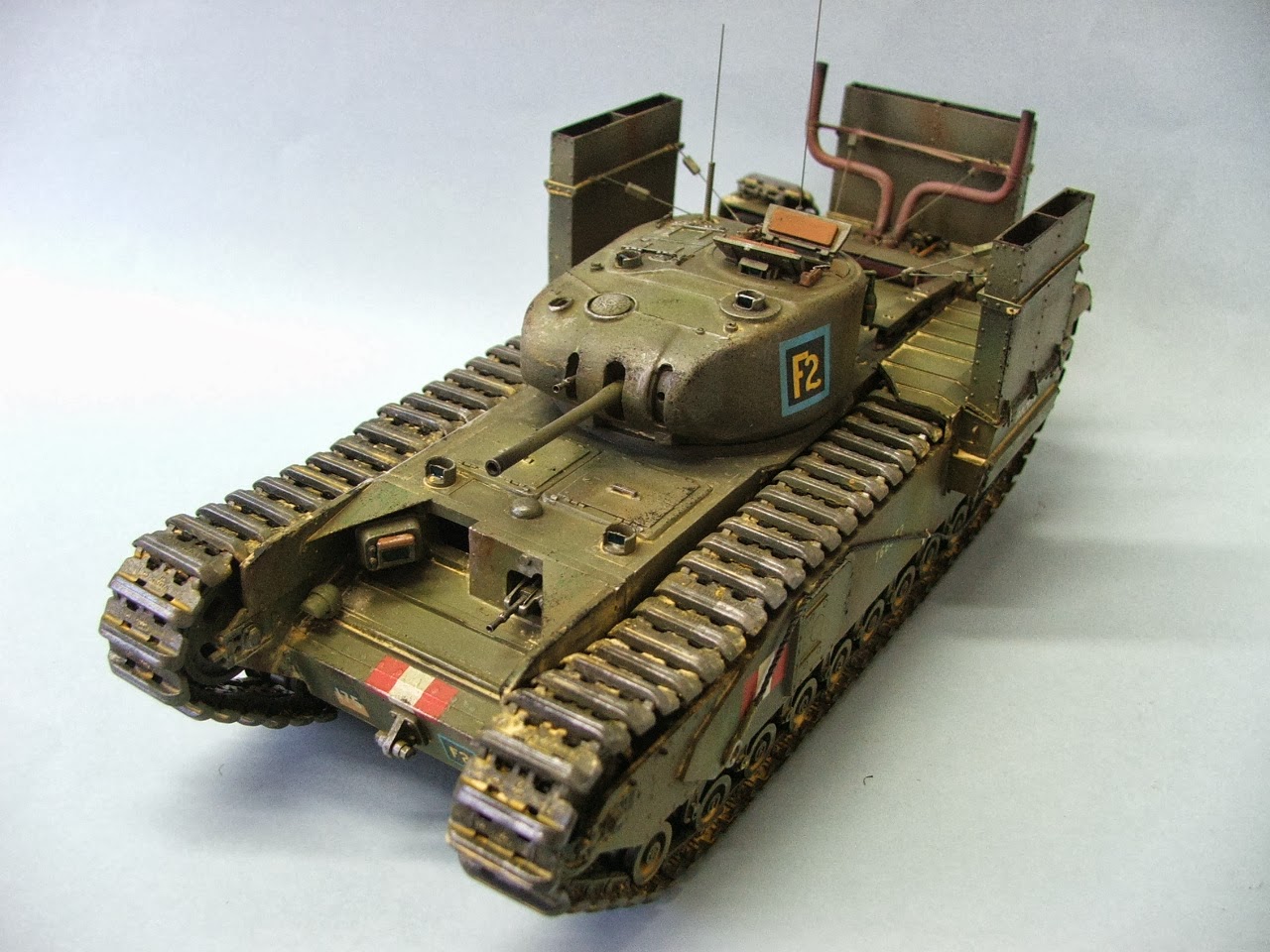 Panzerserra Bunker- Military Scale Models in 1/35 scale: Churchill Mk ...