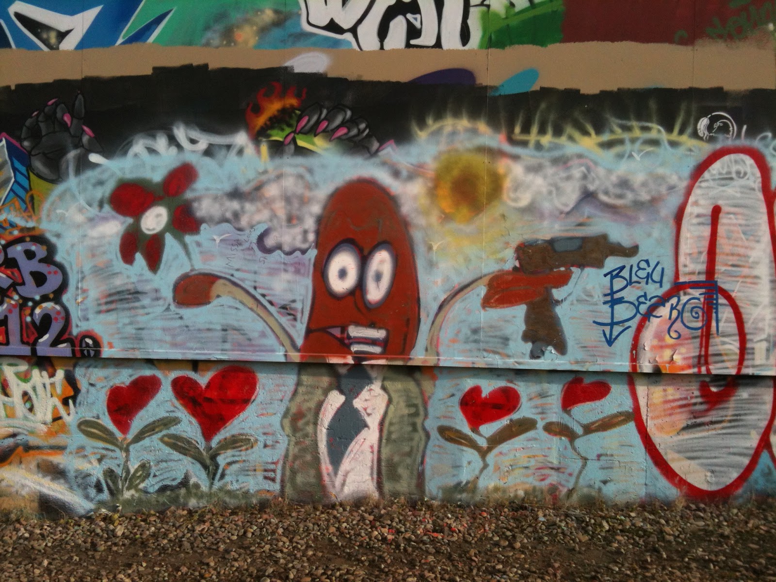 The Veggie Hunter: The return of Graffiti Thursday!