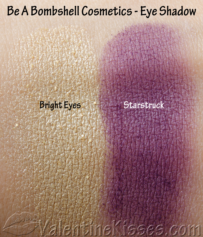 Valentine Kisses: Be A Bombshell Cosmetics Eye Shadow in Bright Eyes ...