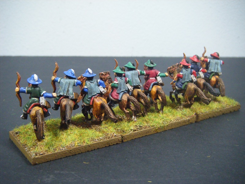 Wargaming Girl: Finished: 15mm Ming Chinese Medium Cavalry