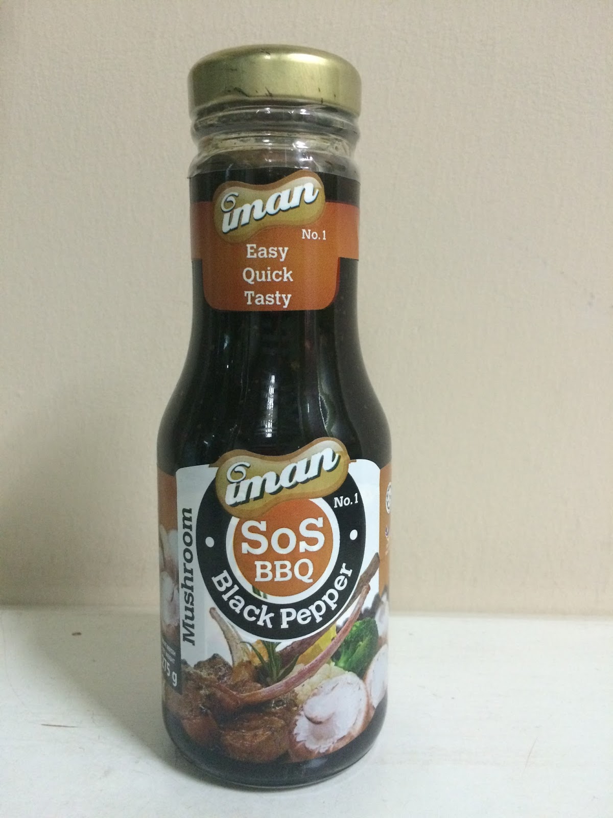 SOS BBQ BLACK PEPPER - Iman No.1