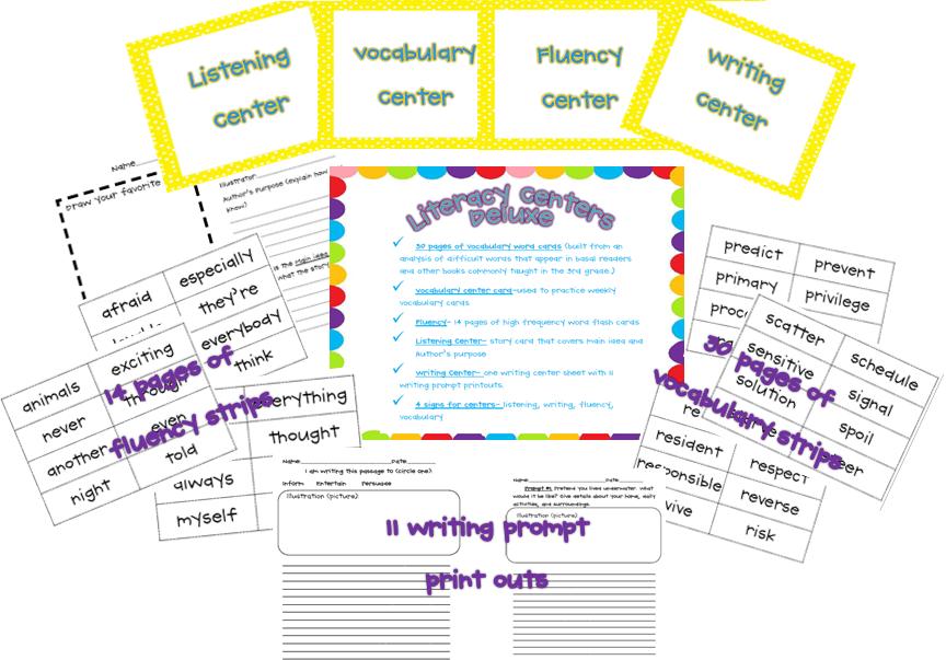 Teaching Shananigans: Literacy Centers indeed...