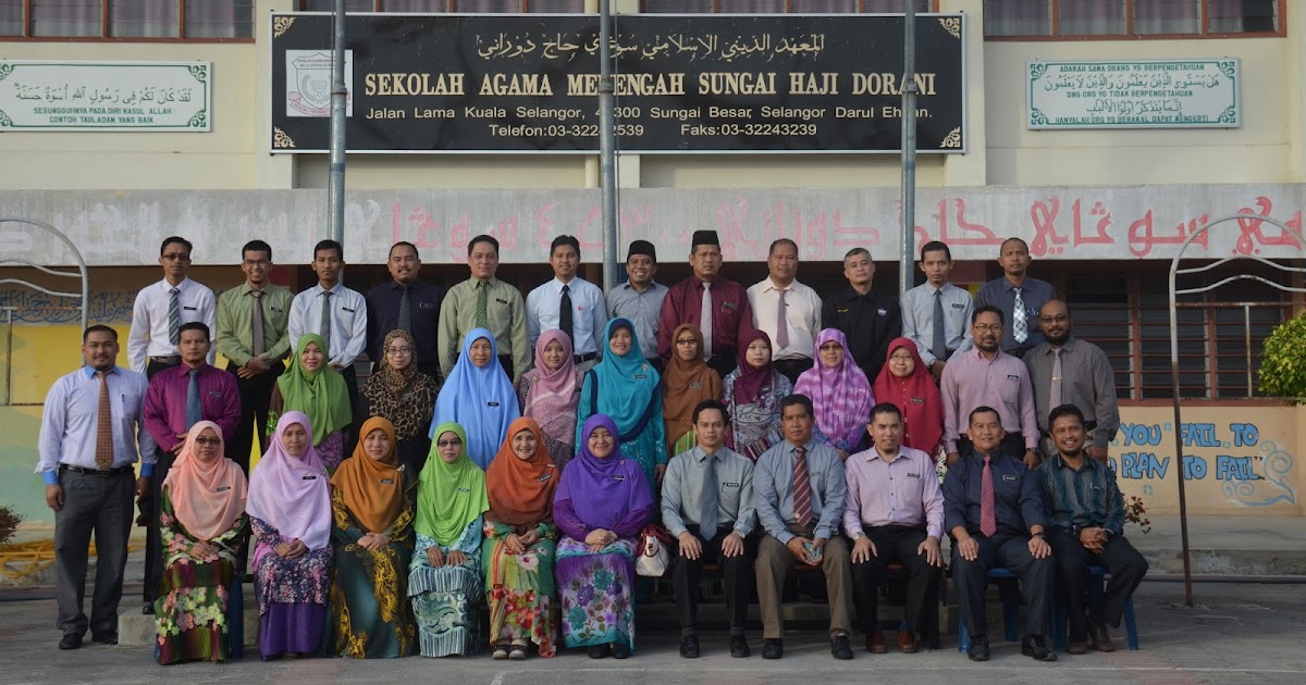 Gambar Guru, Pengawas & Sidang Redaksi SAM Sungai Haji Dorani