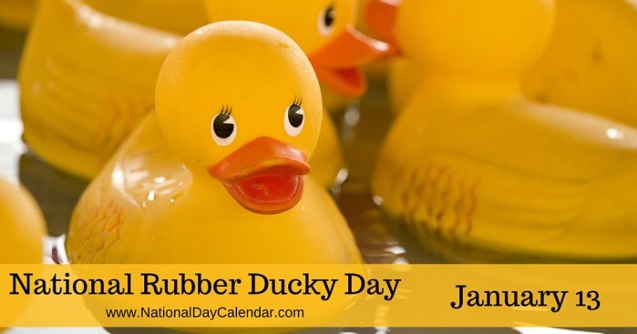 Laila and Angel Minchie: It's National Rubber Ducky Day
