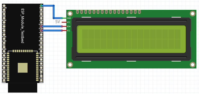 Demo 4: How to use Arduino ESP32 to display information on I2C LCD