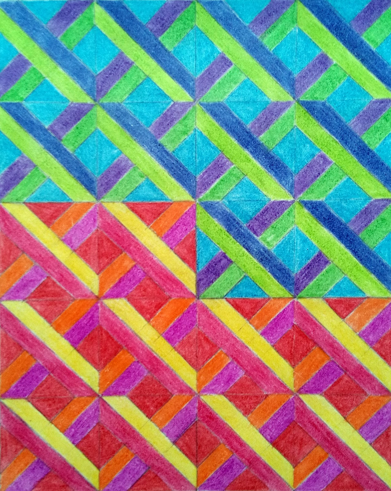 EL DOMINIO DEL DIBUJO: TB 36. Diseños modulares bidimensionales ...