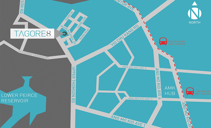 Tagore 8 Location | Tagore 8 | Freehold Light Industrial B1