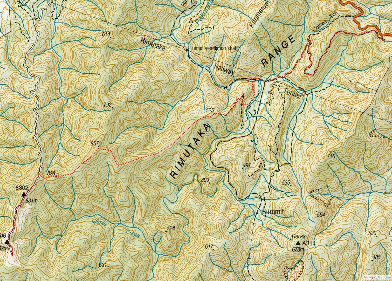 Biking and tramping trip blogs: Rimutaka summit to Wairongomai