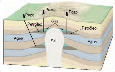 TRAMPAS PETROLIFERAS: TRAMPAS COMBINADAS, DOMOS SALINOS