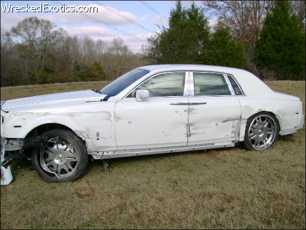 Crashed Supercars: Crashed Rolls Royce!!!