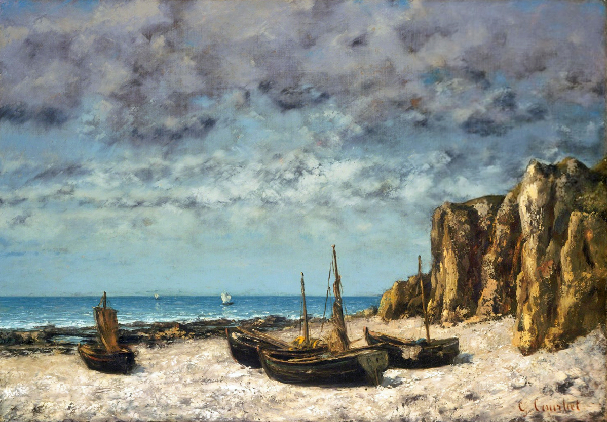 Peinture Française du 19ème Siècle: Gustave Courbet (1875)