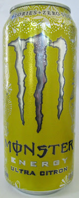 Caffeine King: Monster Ultra Citron Energy Drink Review