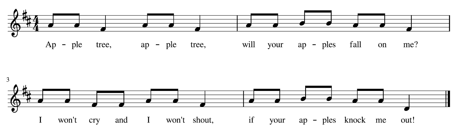 #6: Apple Tree - Aileen's Music Room