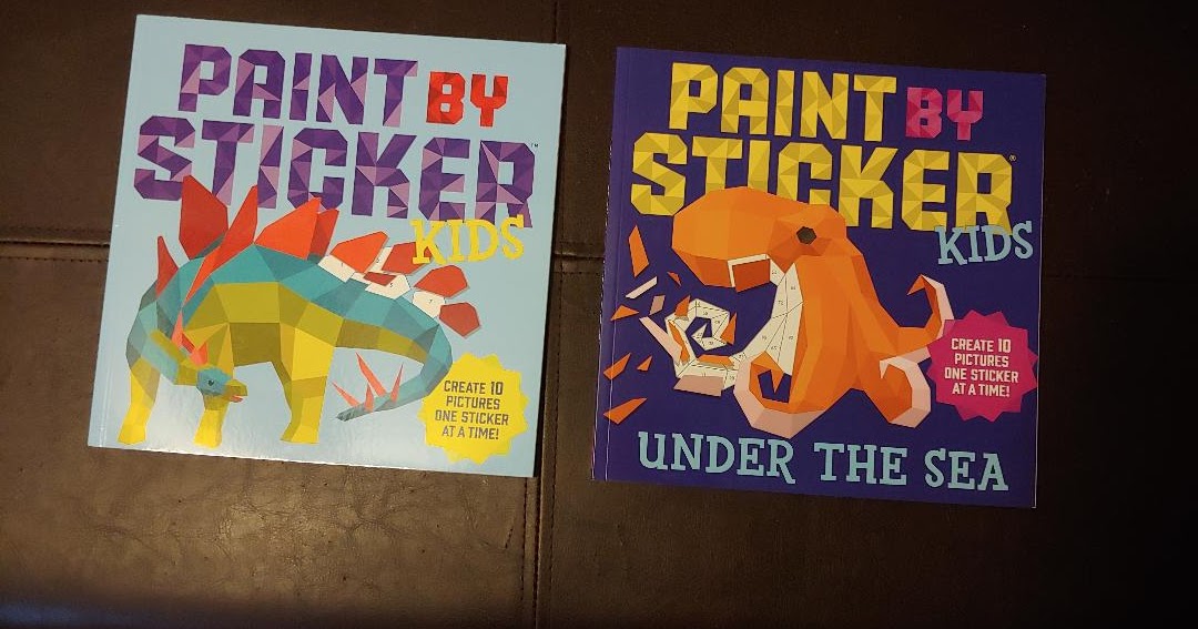 Workman Publishing Paint By Sticker Kids Review