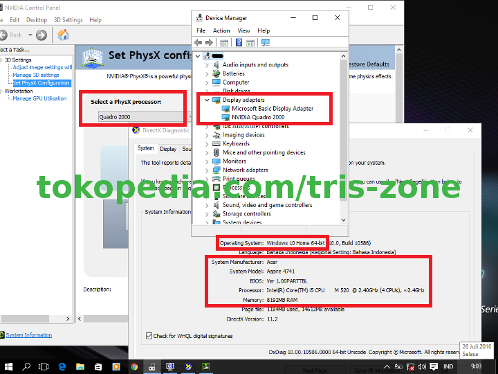 Tutorial Pemasangan eGPU | EXP GDC Beast Laptop V8 - Mini PCI-E Version ...