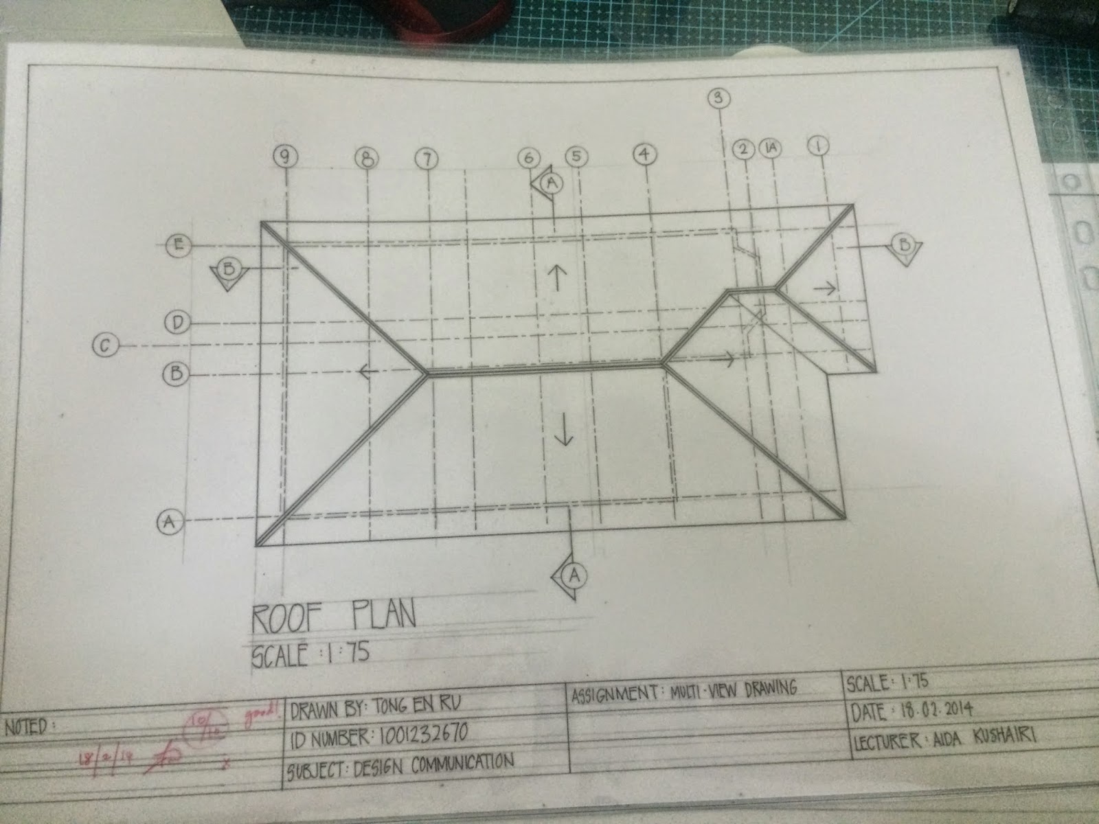 College Life: ROOF PLAN