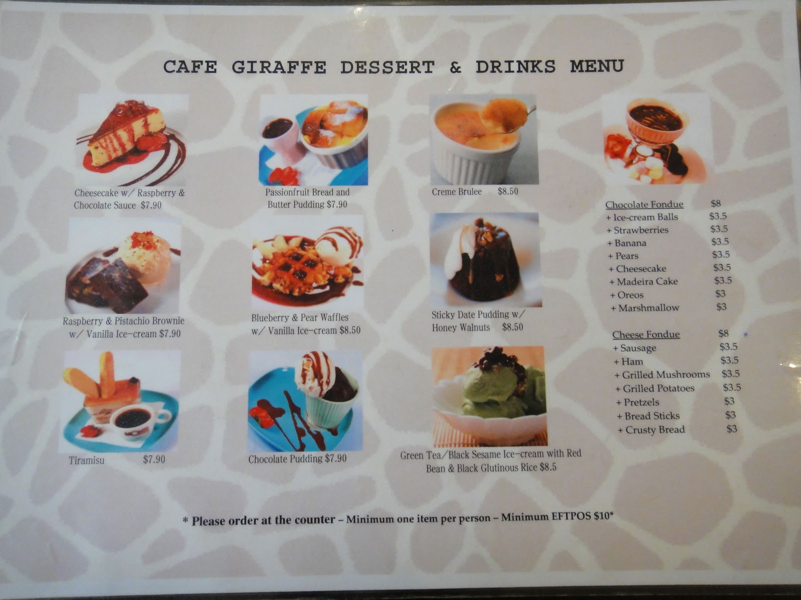 Yellow Eggs: Giraffe Cafe