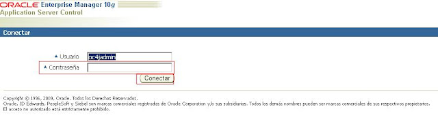 OC4J - Como realizar un deployment en OC4J por browser - En el codigo