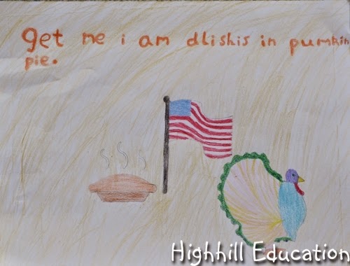 Highhill Homeschool: Writing Prompt - If My Food Could Talk