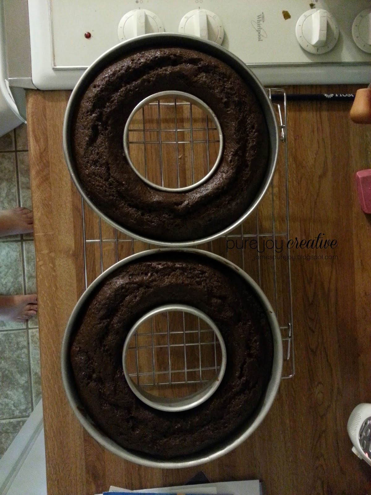 Trendy TreeHouse Number 3 Shaped Cake Tutorial Trendy TreeHouse Number 3 Shaped Cake Tutorial