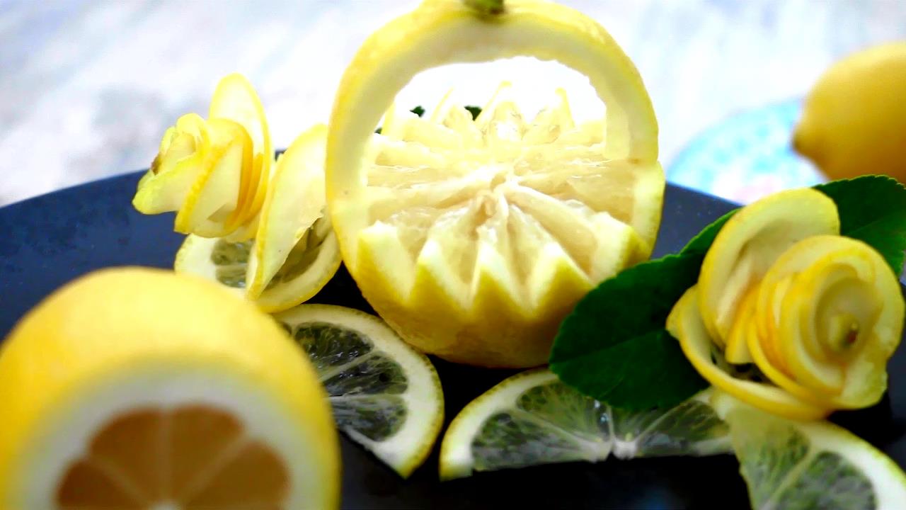 ItalyPaul - Art In Fruit & Vegetable Carving Lessons: Art in Lemon ...