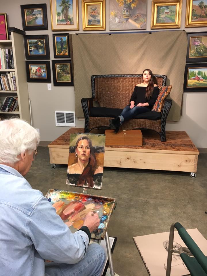 Darrell Anderson's Paintings, Marker Drawings and Prints: 2017