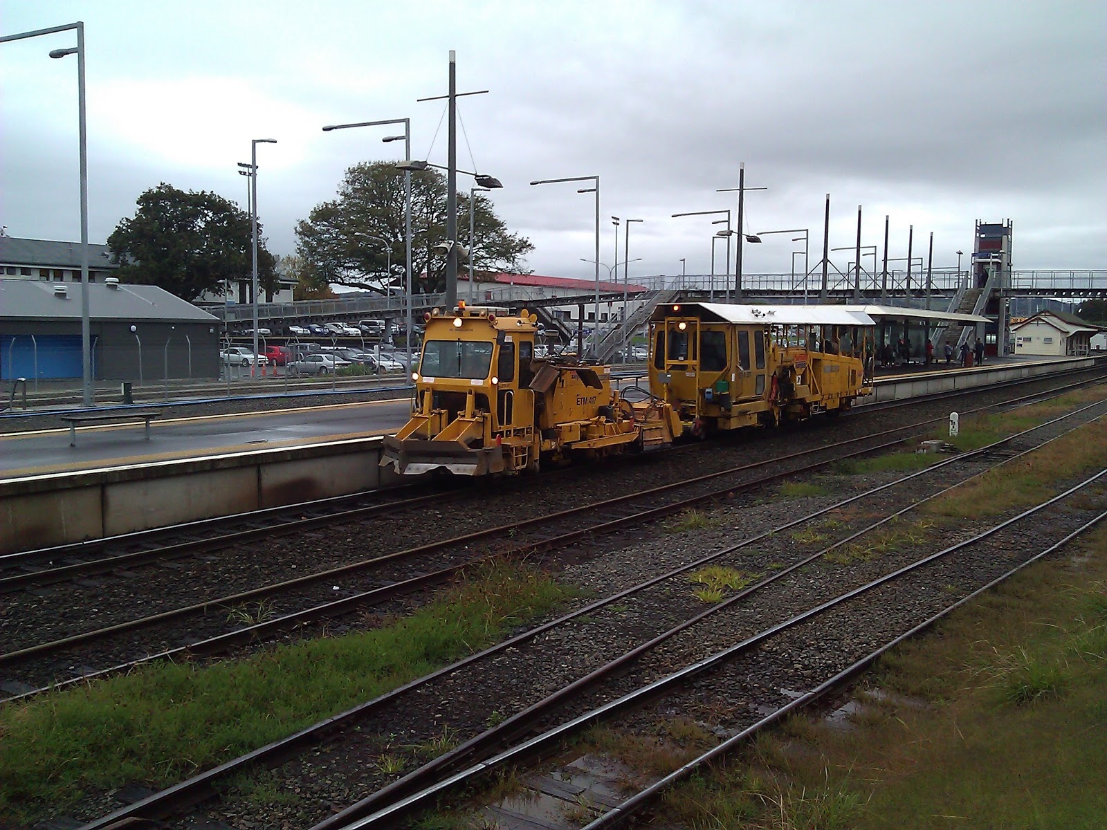 Papakura Station: Tamper