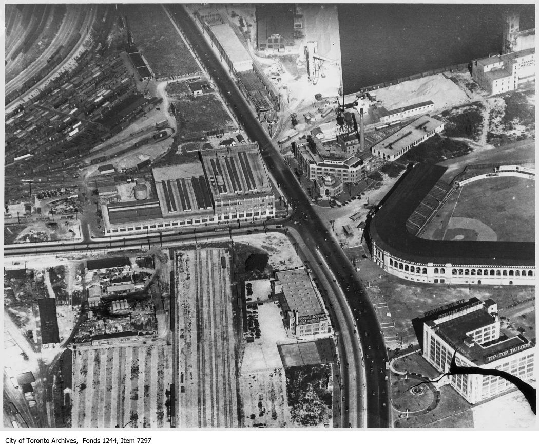 Fort York and Garrison Common Maps: 1954/55: Lakeshore Blvd. West at ...