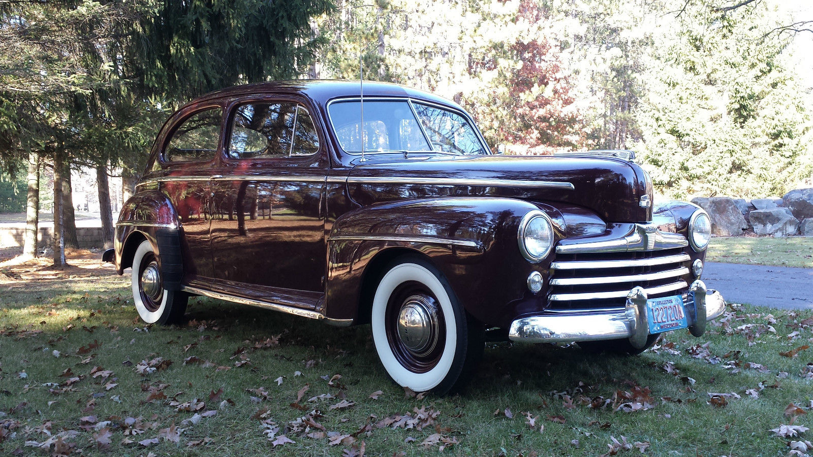 All American Classic Cars: 1948 Ford DeLuxe Tudor 2-Door Sedan
