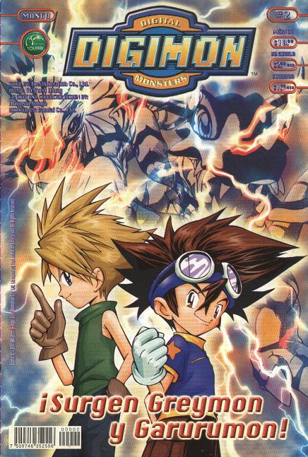 Trayectoria del manga en Mèxico: Digimon Adventure: El “manga”