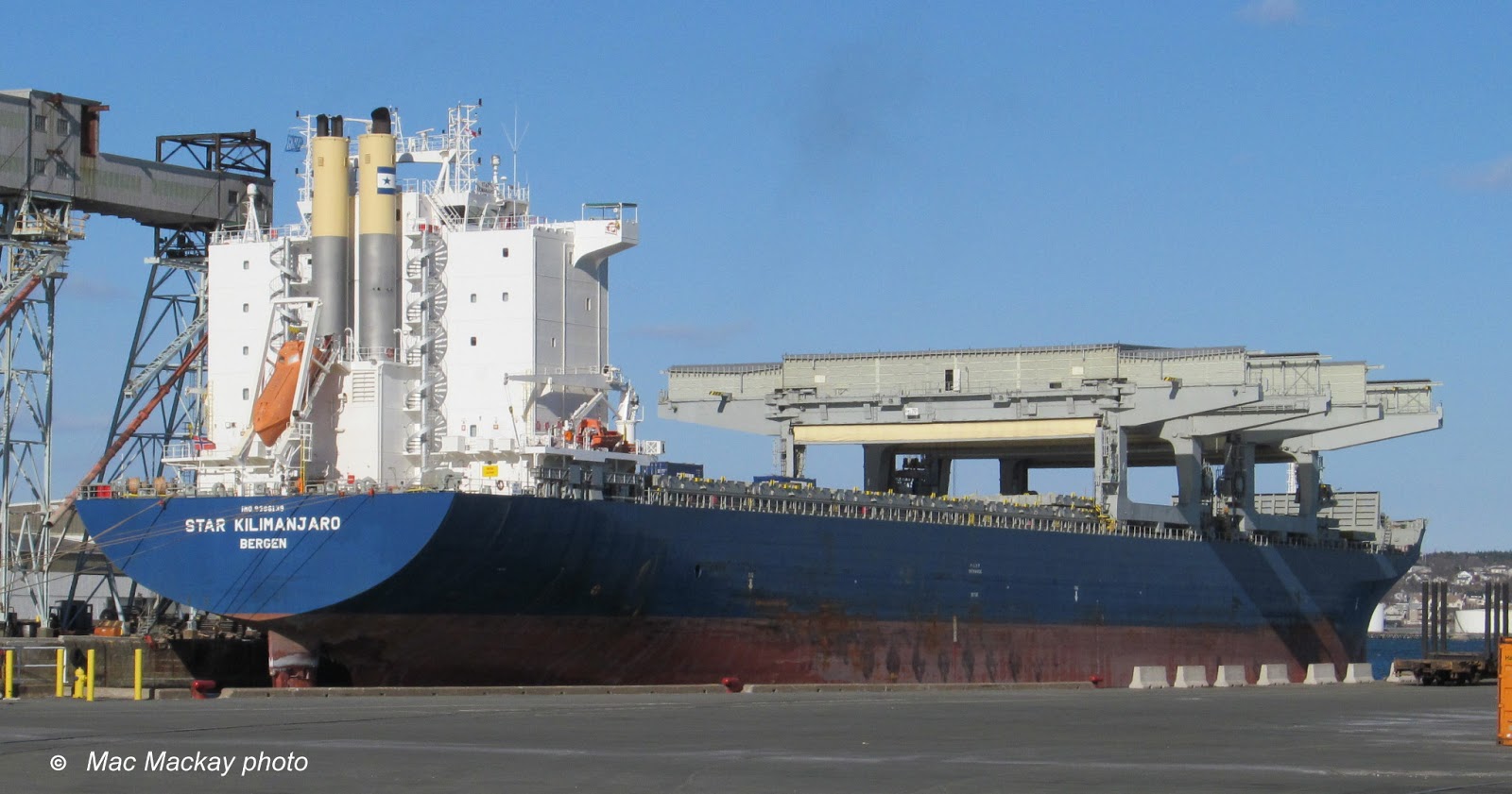 Shipfax: Star Kilimanjaro - state of the art open hatch cargo ship