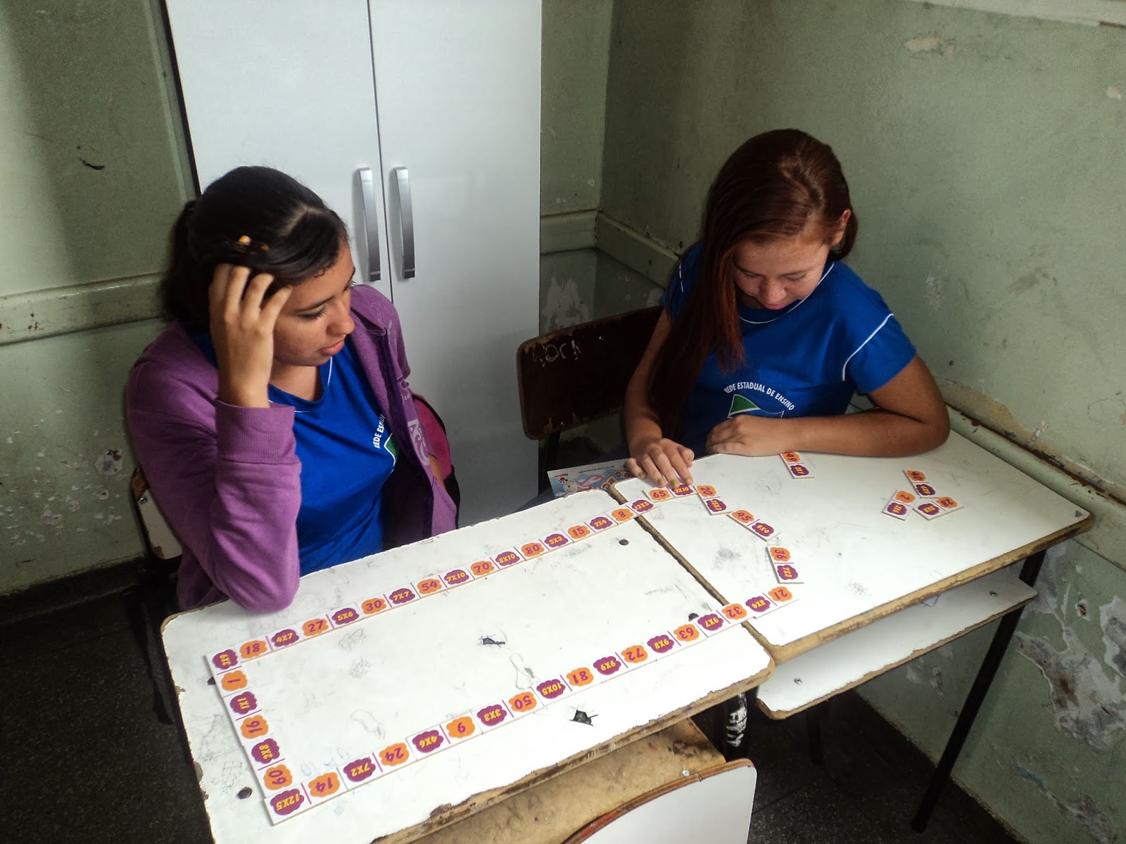 E. E. SALOME DE MELO ROCHA: Projeto "Brincando de aprender Matemática"